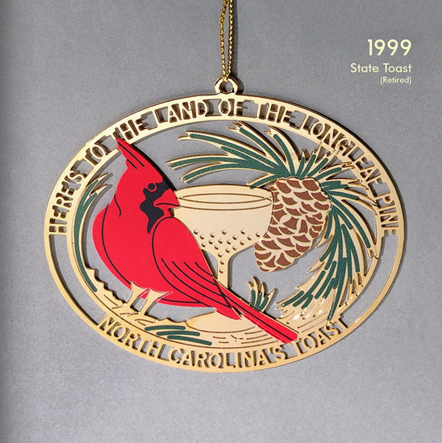 1999 State Toast Ornament – NC History Museum Shop